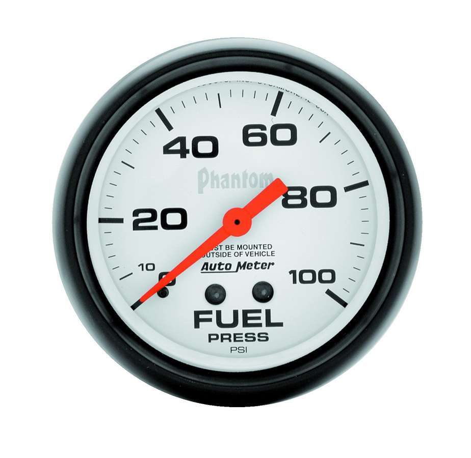 Autometer 5812 Phantom Mechanical Fuel Pressure Gauge 46074058127| eBay