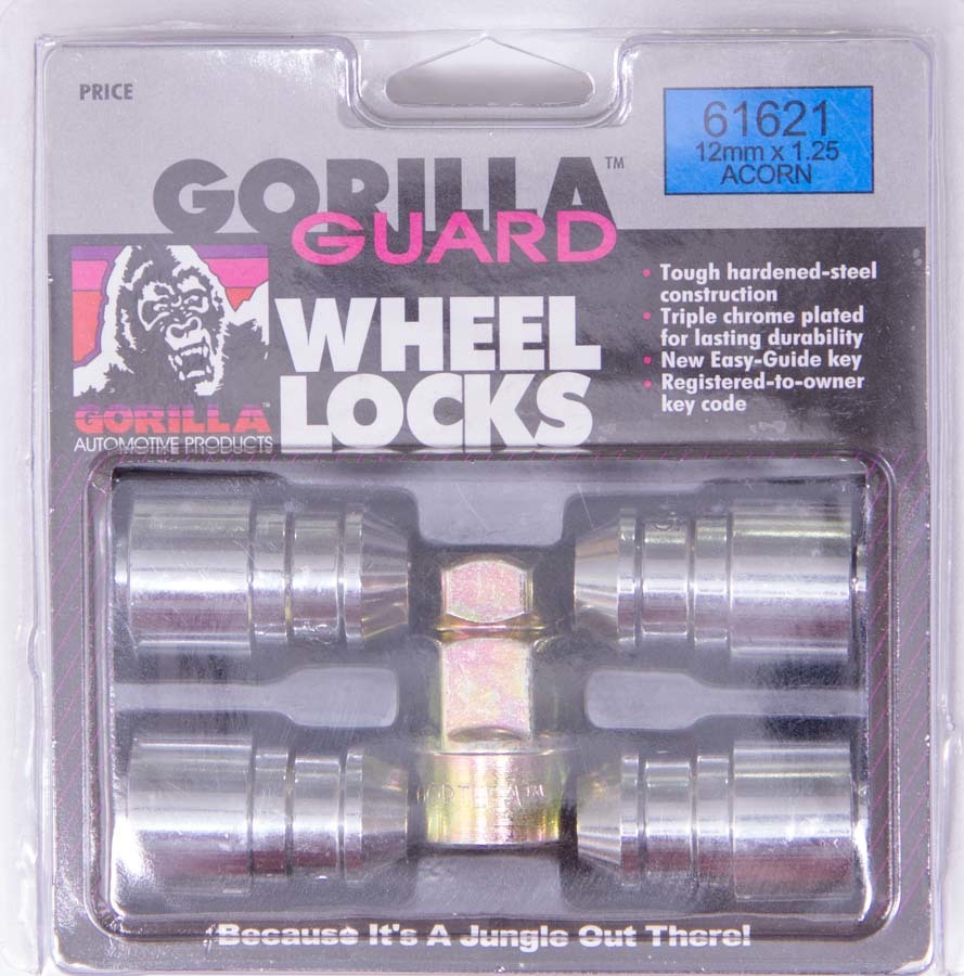 Gorilla Wheel Locks 12mmx1.25 Acorn 4pk 61621 for sale online | eBay
